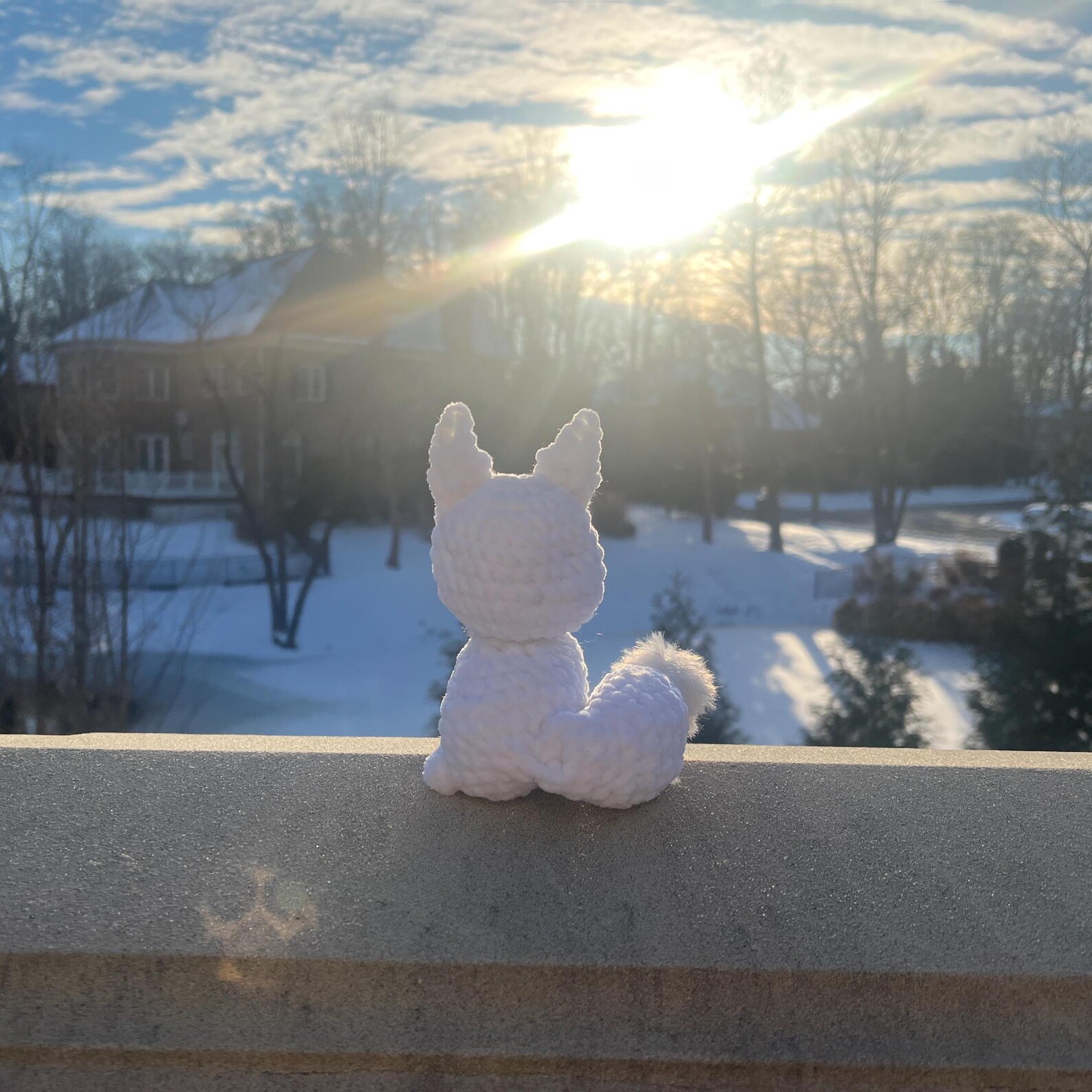 Arctic Fox Crochet PATTERN, PDF Tutorial, Cute Amigurumi Arctic Fox Toy ...