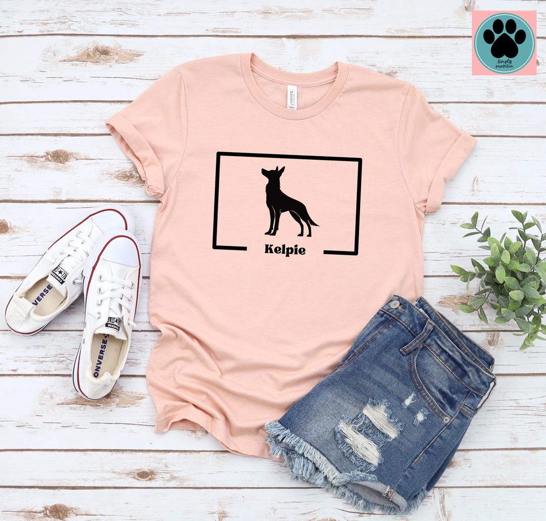 Kelpie Shirt, Kelpie T-shirt, Gift for Kelpie Owner, Kelpie Tshirt ...