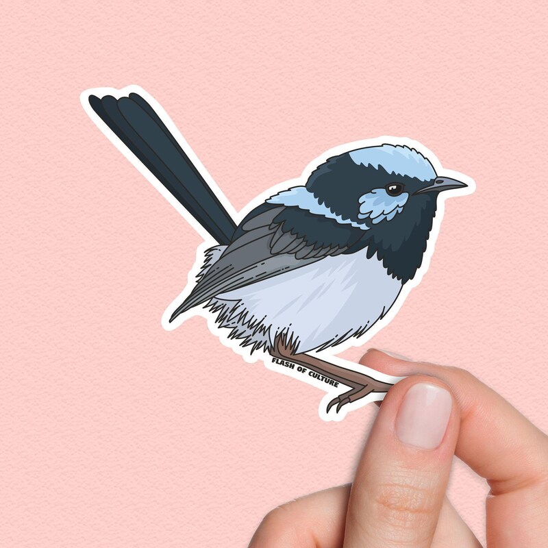 Blue Wren Dies - Etsy