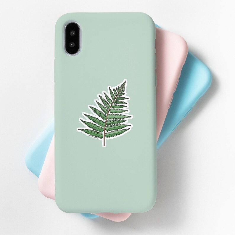 Silver Fern Sticker New Zealand Symbol Kiwiana Vinyl Souvenir Gift ...