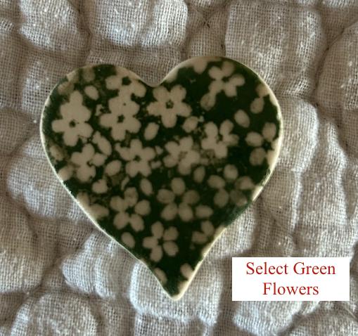 Handmade Ceramic Heart Magnet - Etsy
