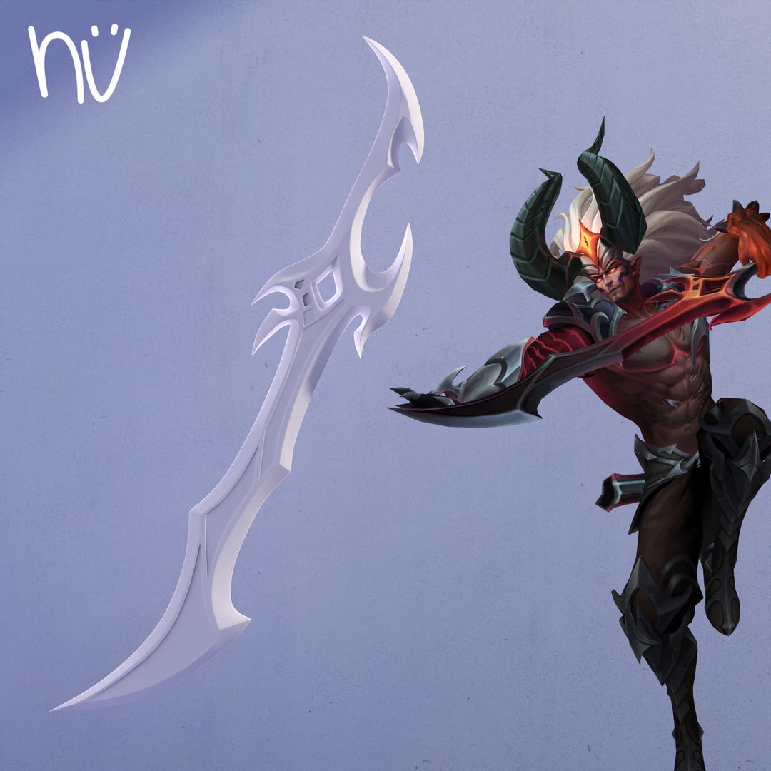 Yasuo's Prop - Nightbringer Genesis - 3D Print - Etsy