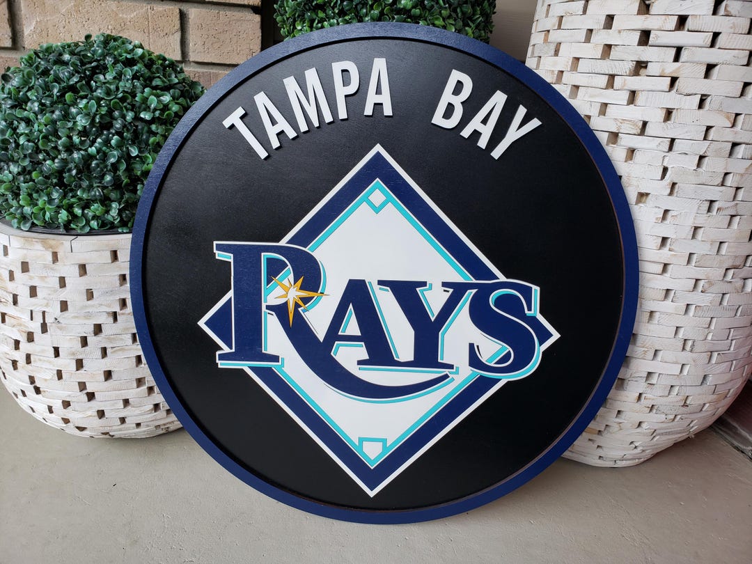 Tampa Bay Rays 3d Wood Sign - Etsy