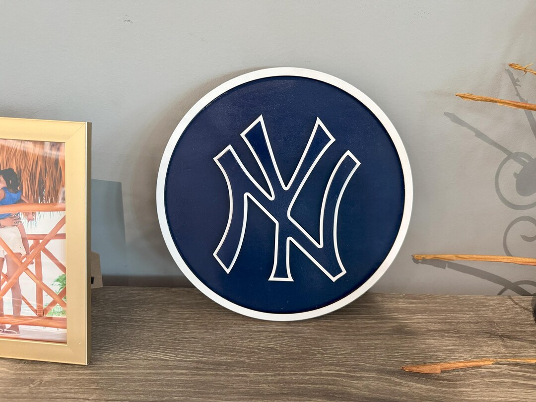 New York Yankees Logo 3D Wood Sign - Etsy