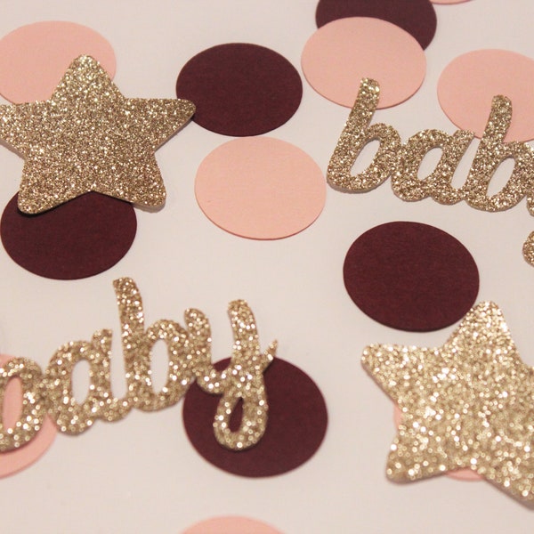 Maroon Baby Shower - Etsy