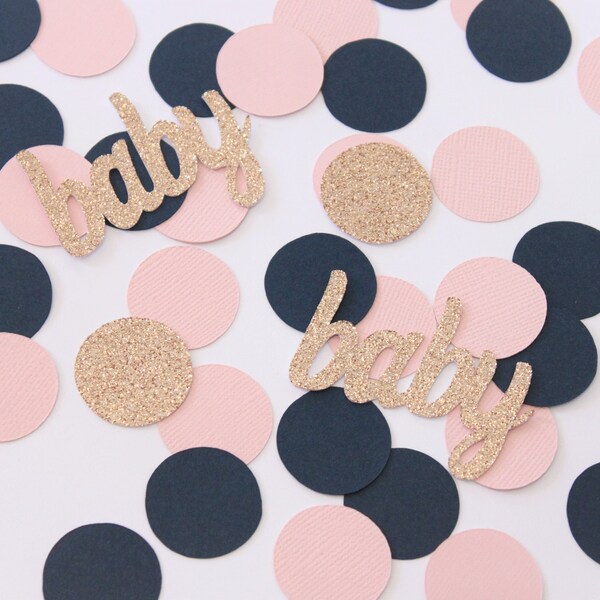 Navy Blush Gold - Etsy