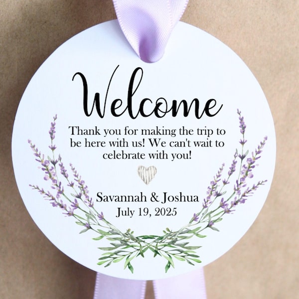 Wedding Welcome Note - Etsy