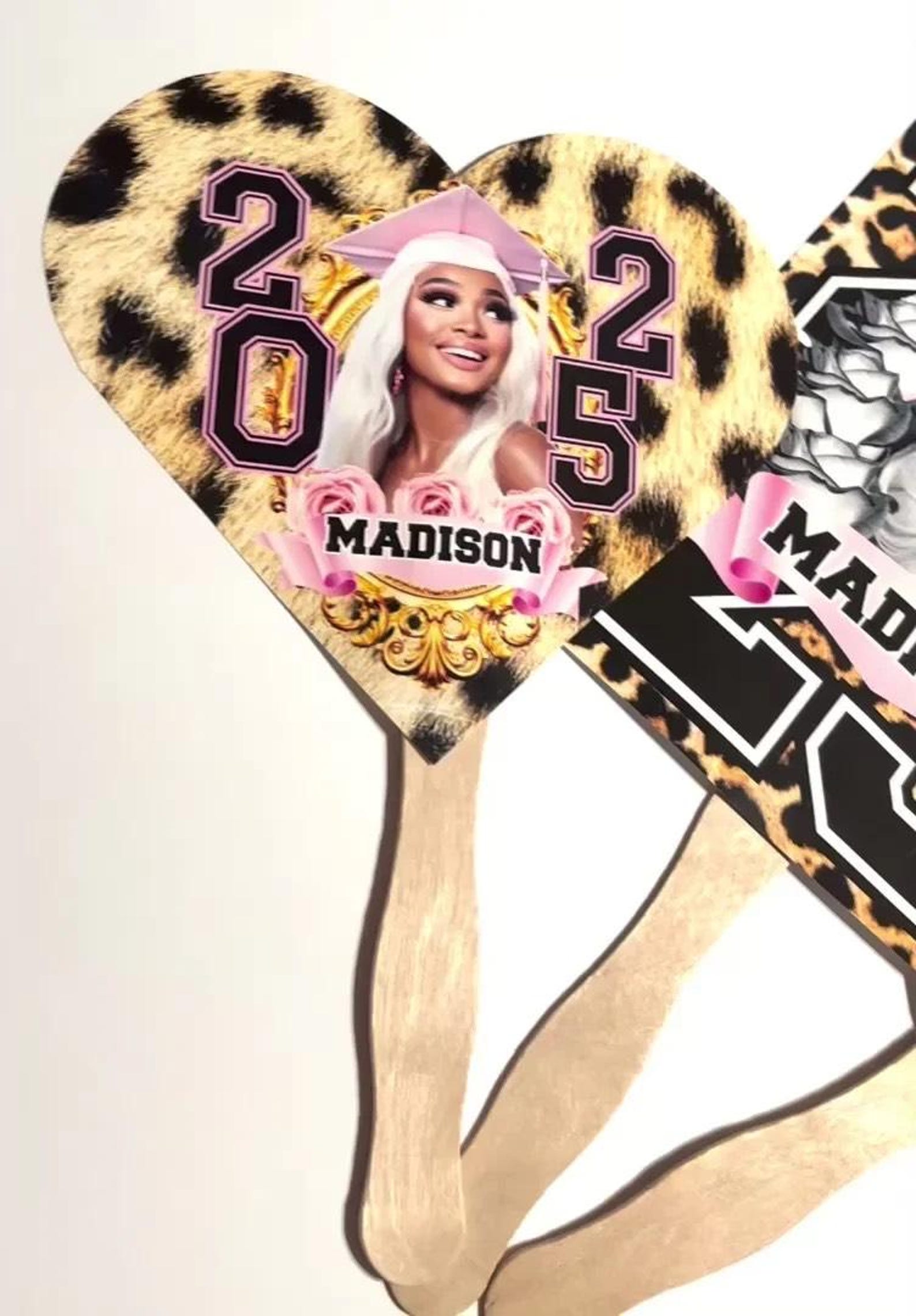 Graduation Fans Editable on Canva!! - Etsy