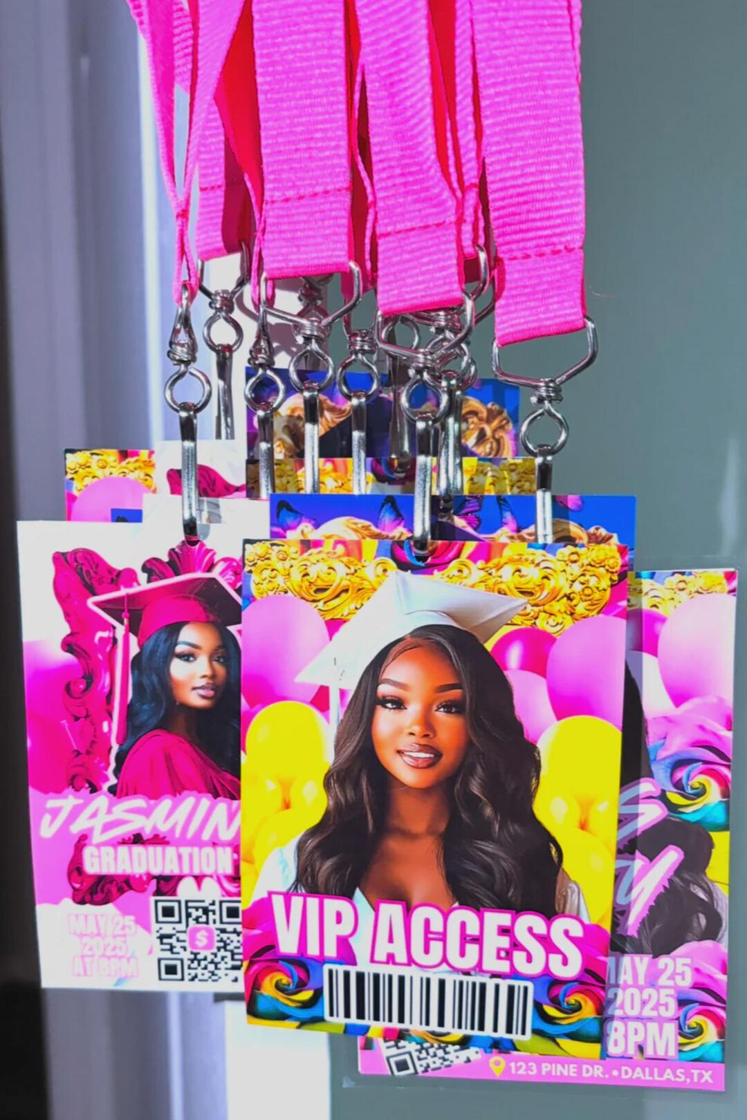 Graduation Lanyard Templates - Etsy