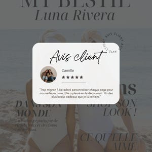 Best Friend Magazine Template – Editable Canva Gift | Personalized ...