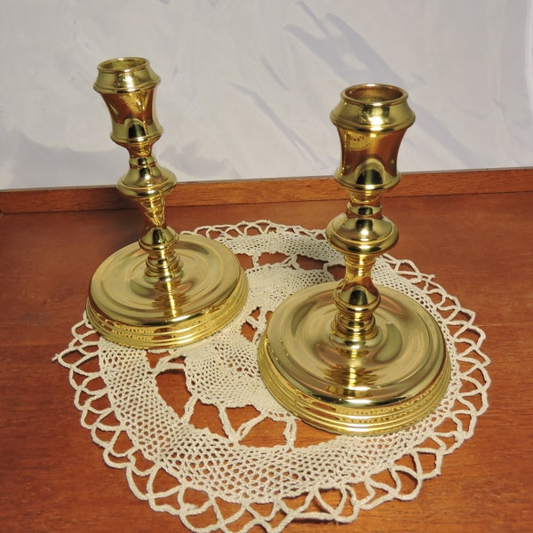 Baldwin Brass Candlesticks - Etsy