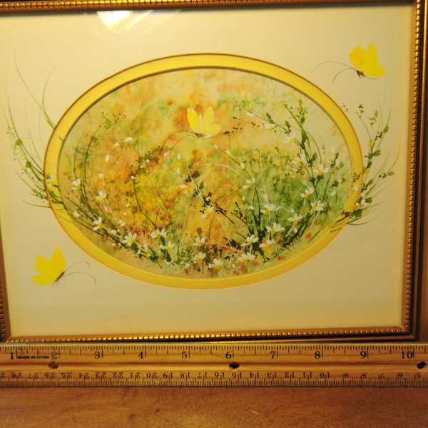 Vintage Daisy Painting - Etsy