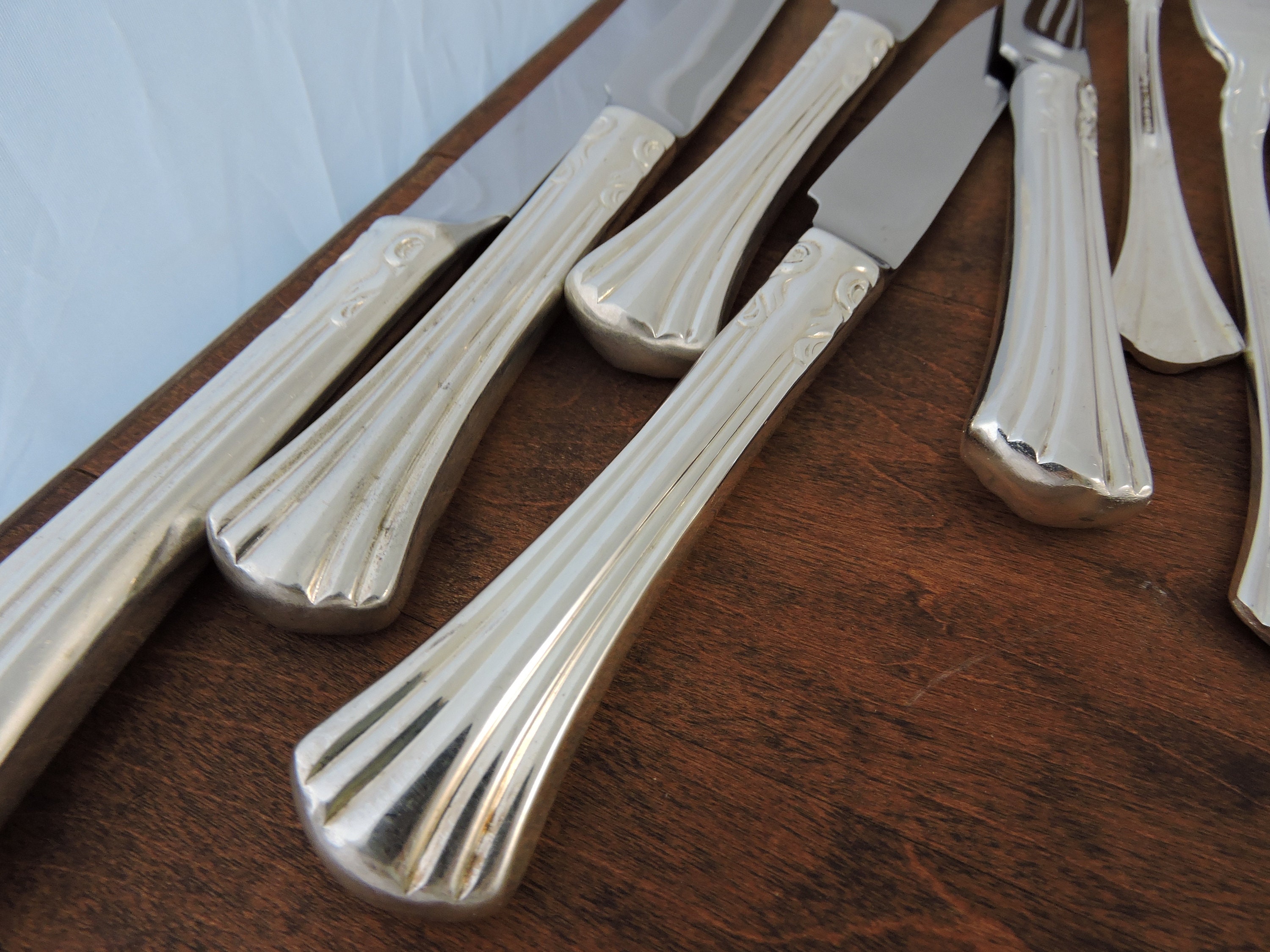 Towle Classic Plume Silverplate Flatware Supreme Cutlery | Etsy