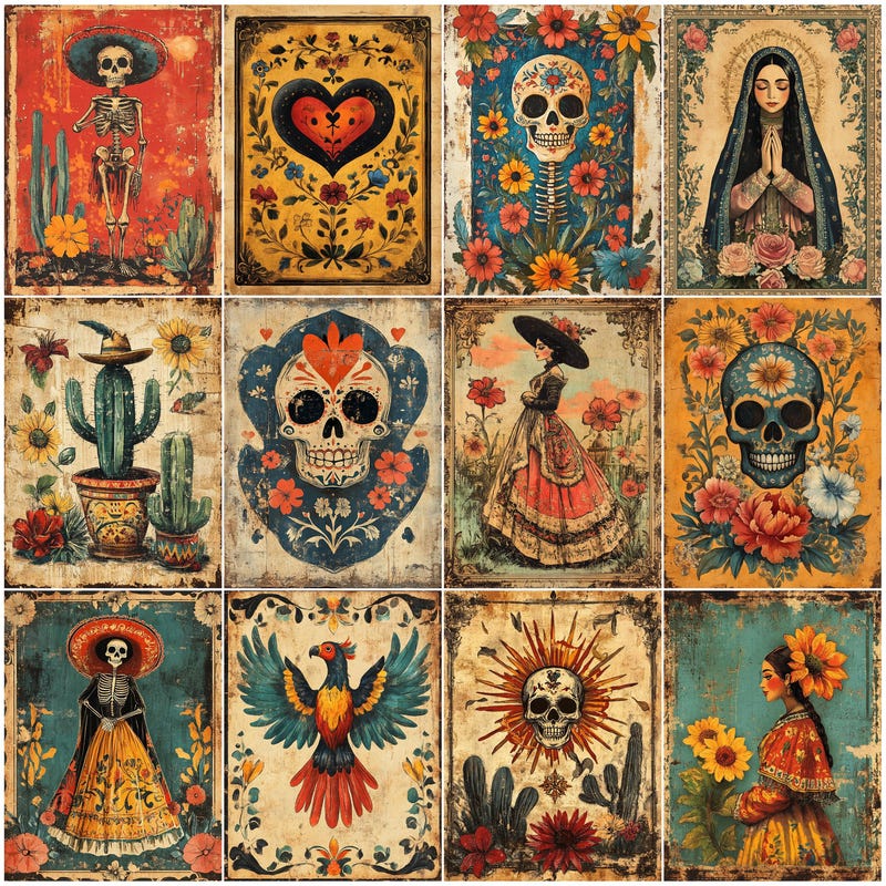 Calaveras Art Prints - Etsy