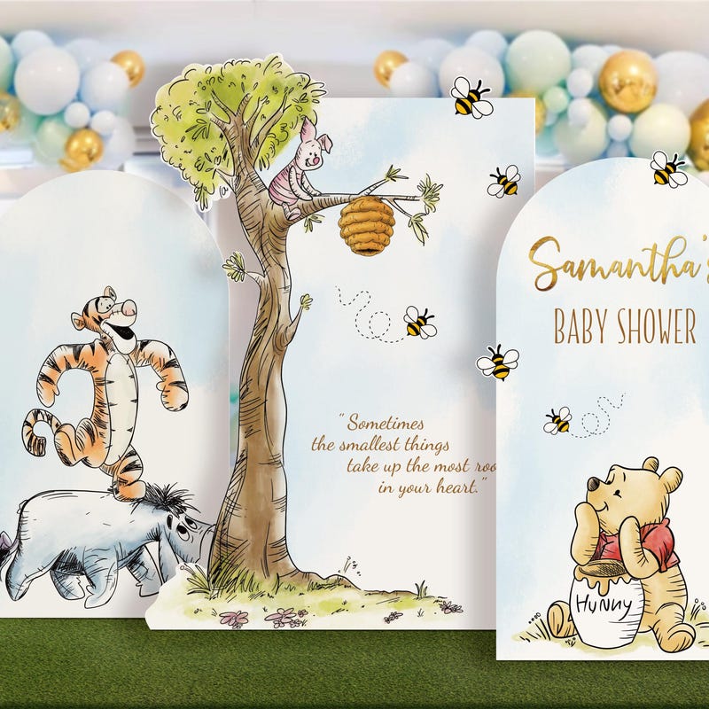 Winnie Arch Back Drop - Etsy