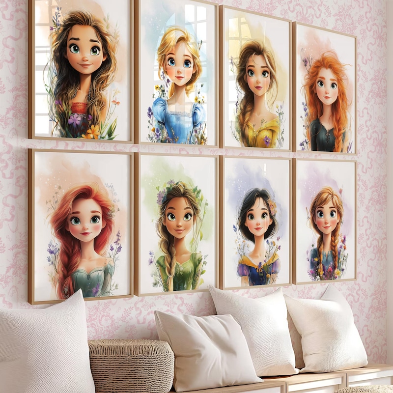 Princess Wall Art - Etsy