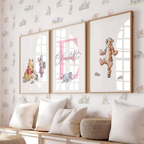 Winnie Name Canvas - Etsy UK