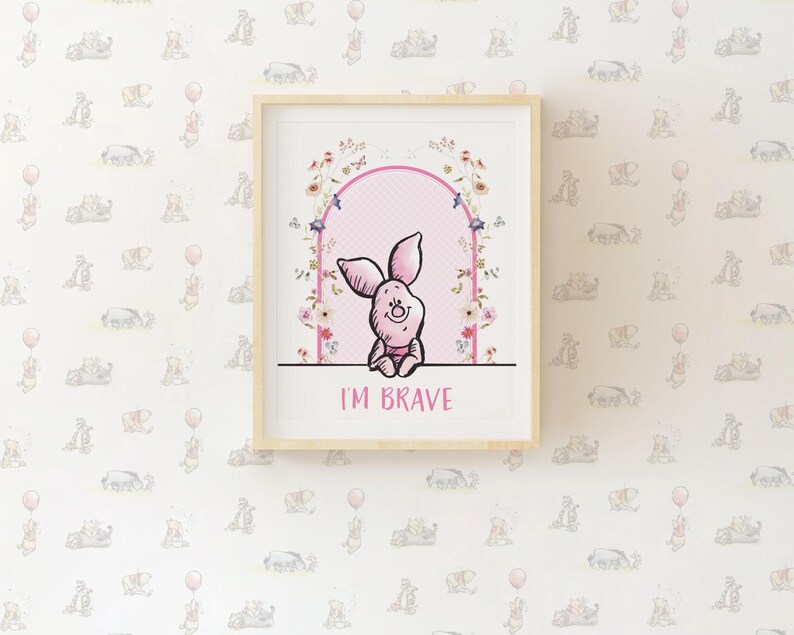 Winnie the Pooh Nursery Wall Art Prints Digital Download (set of 4) - Etsy