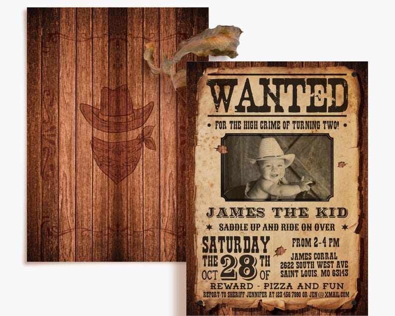Wanted, Poster, Invitation, Canva - Etsy Australia