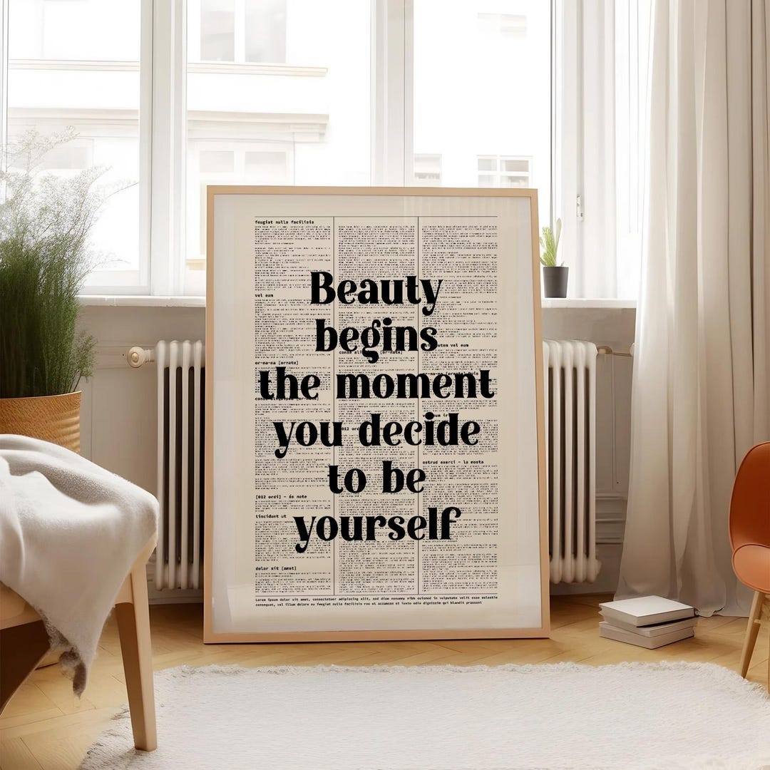 Coco Chanel Quote on A Set of Three Antique Dictionary Pages, Bedroom Wall Art, Living Room ...