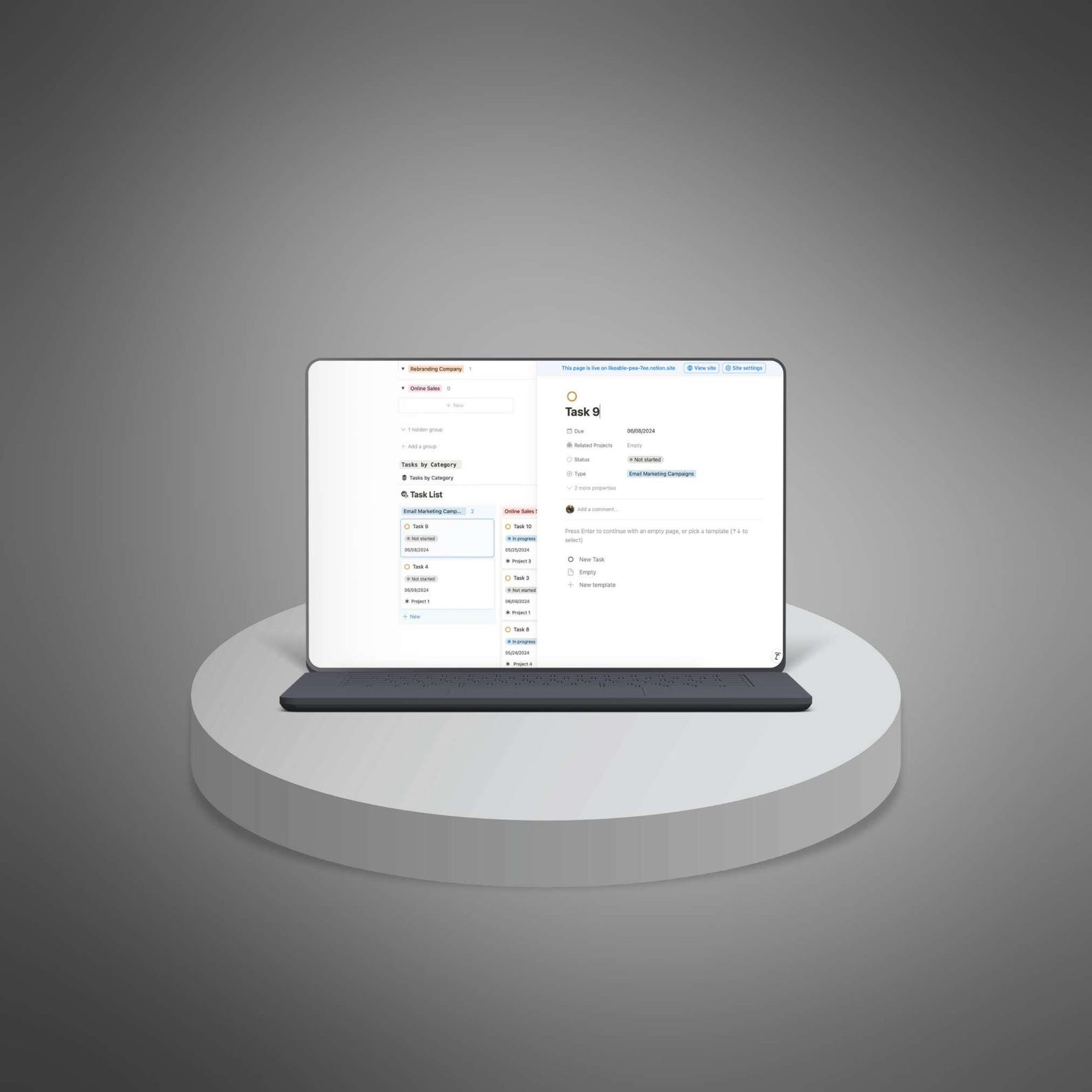 Ultimate Project Progress Dashboard – Track Goals, Deadlines, and ...