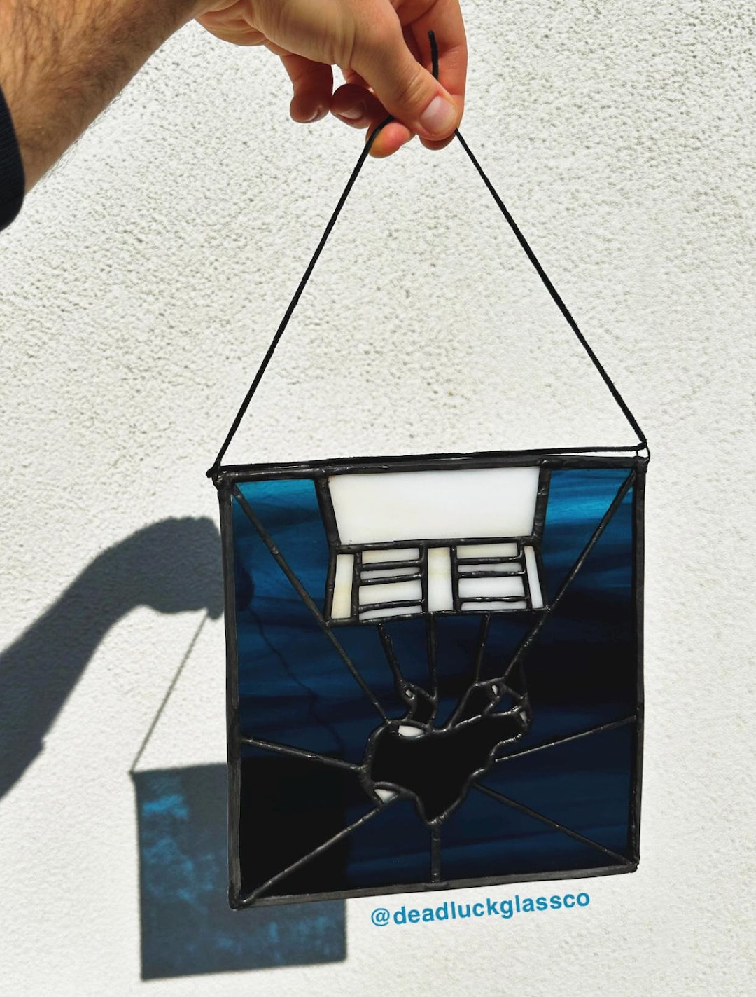 Billie Eilish HMHAS Album Cover Stained Glass Suncatcher - Etsy