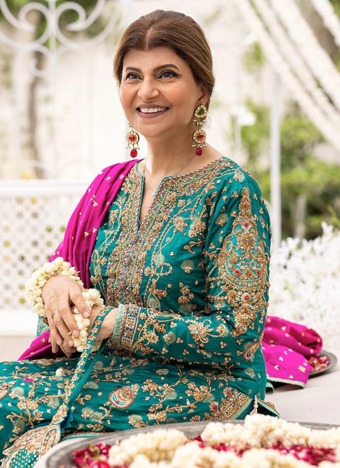 Green Pakistani Indian Wedding Dresses, Latest Bridal Party Dress ...