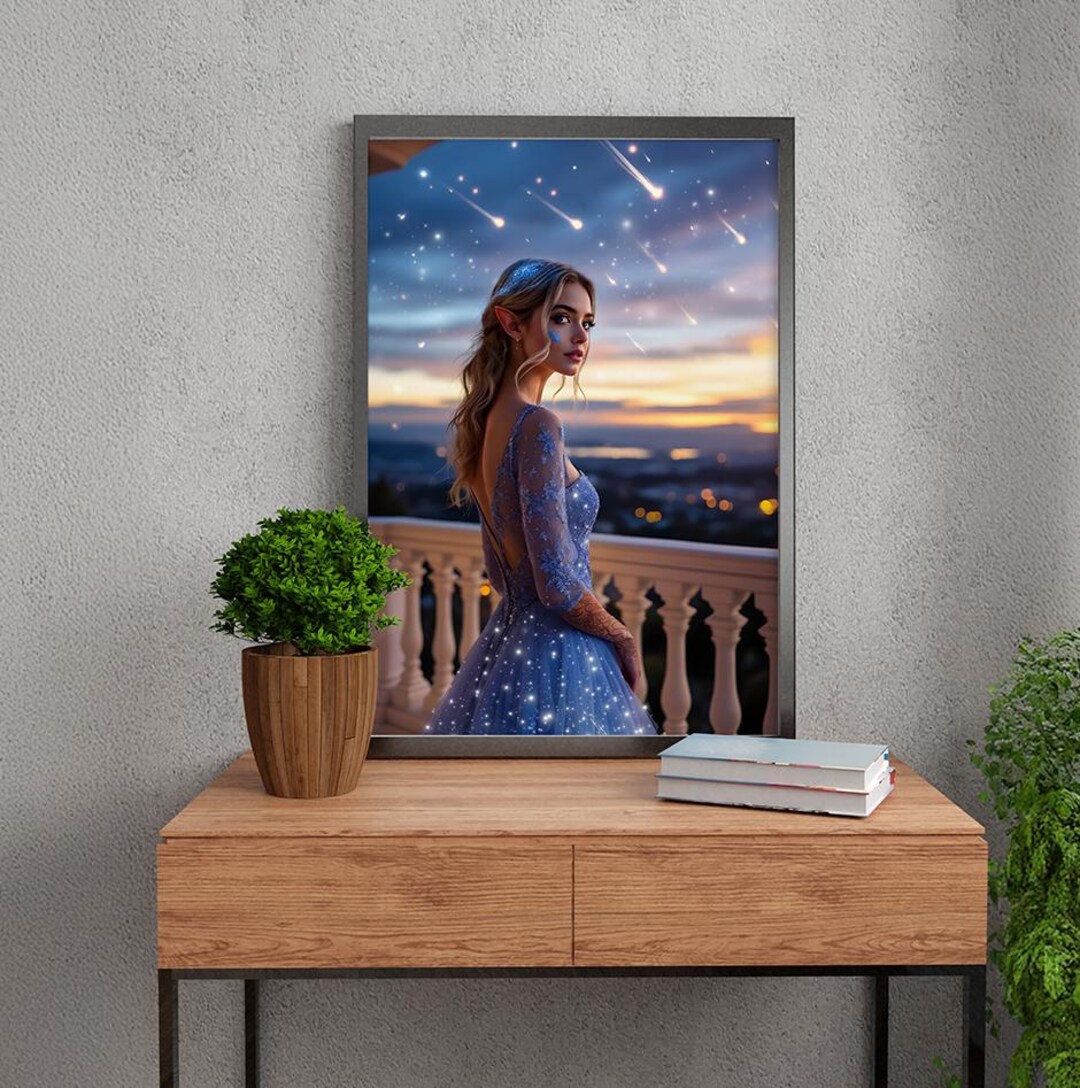 Feyre Archeron in Velaris City, Starfall, Book Court of Mist and Fury, ACOMAF, Sarah J Maas ...