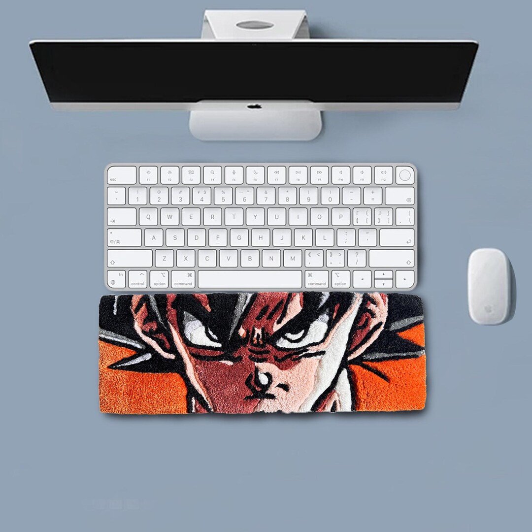 Super Saiyan Vegeta G0 Kuuu Keyboard Tufted Rug, Anime G0kuuu Rug, Soft ...