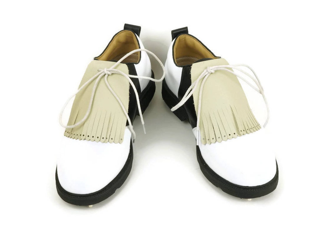 Putty Leather Shoe Kilties, Kilties for Mens Golf Shoes, Swing Dance ...