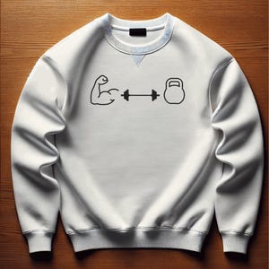 Gym Embroidery Design, Bodybuilder Embroidery File, Weight Lifting ...