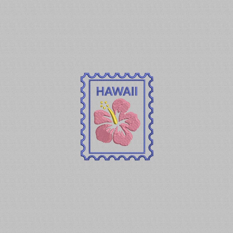 Hawaii Stamp - Etsy