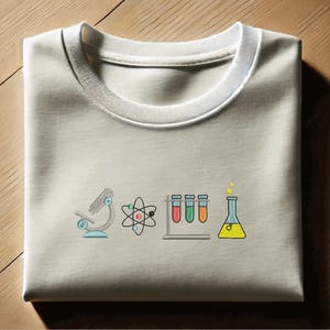 Laboratory Equipment Designs Embroidery Machine, Chemistry Science ...