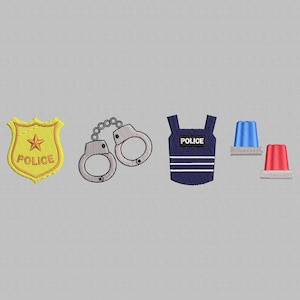Police Embroidery Designs, Police Badge Embroidery Design, Police Vest ...