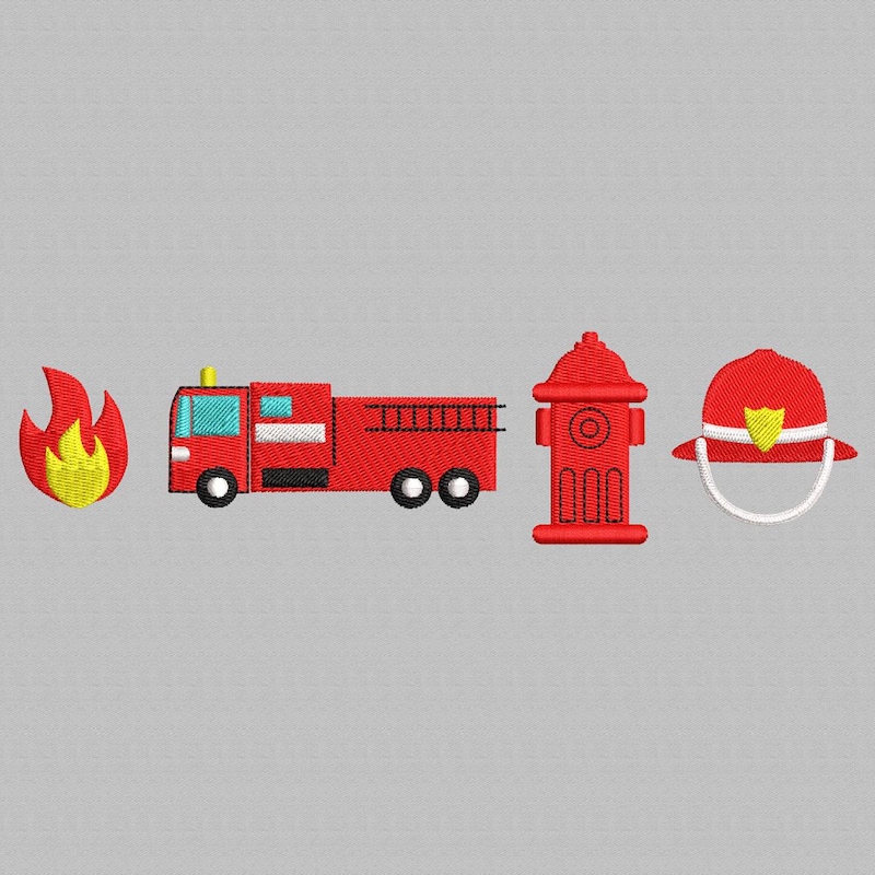 Firefighter Pes - Etsy