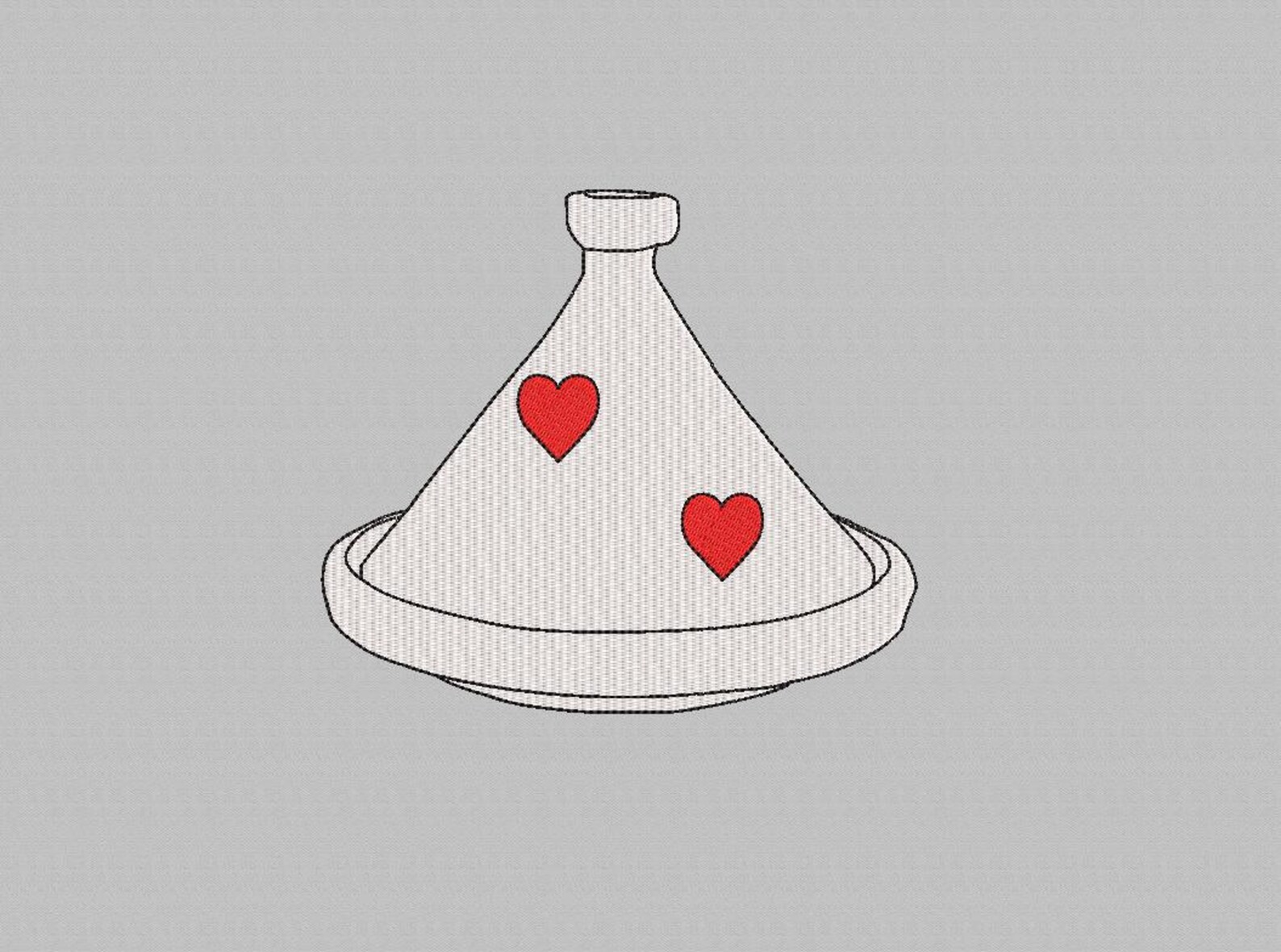 Moroccan Tajine Embroidery Design, Arabic Utensils, 4 Sizes (digital ...