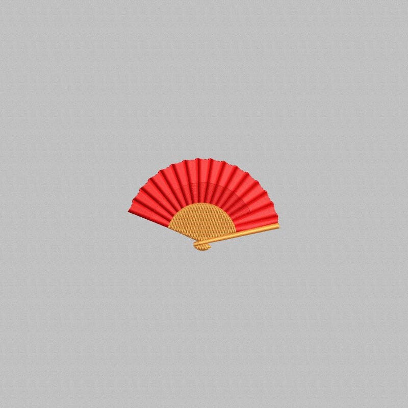 Spanish Fan With Flowers - Etsy
