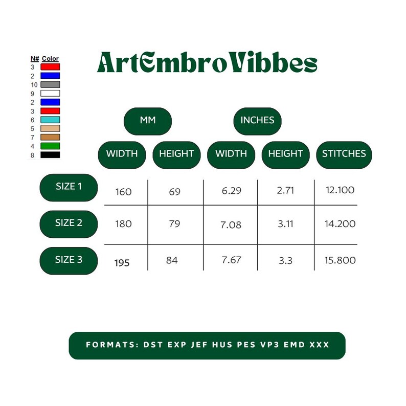 Panama Flag Machine Embroidery Design, Eagle Harpía Design, Panama ...