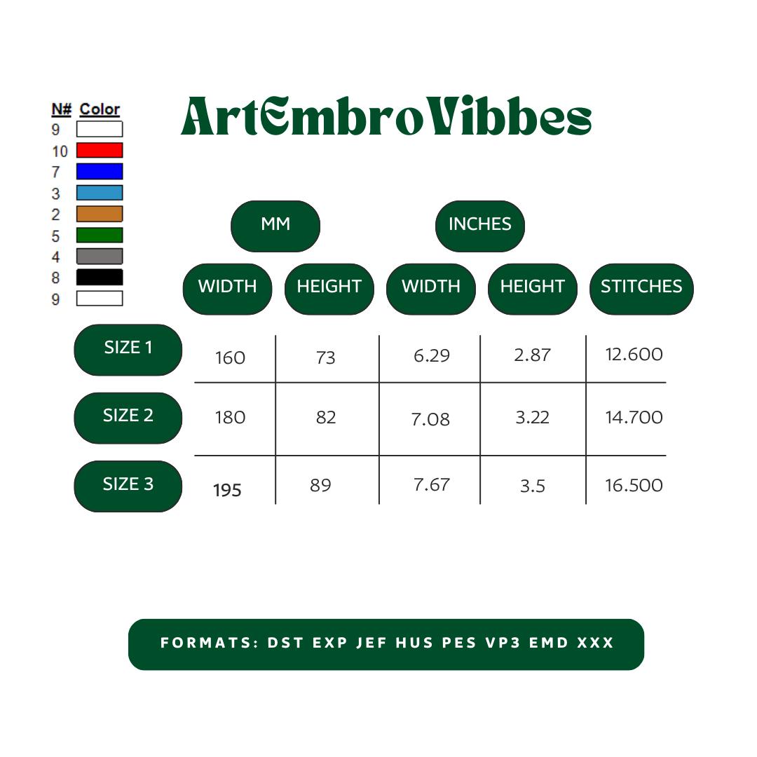 DTMF Puerto Rico Embroidey Design, DTMF Embroidery Design, Frog PR ...