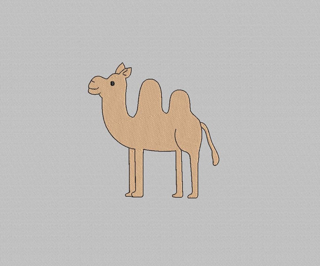 Camel Embroidery Design, Camel Mini Design. Camel Design, Farm ...