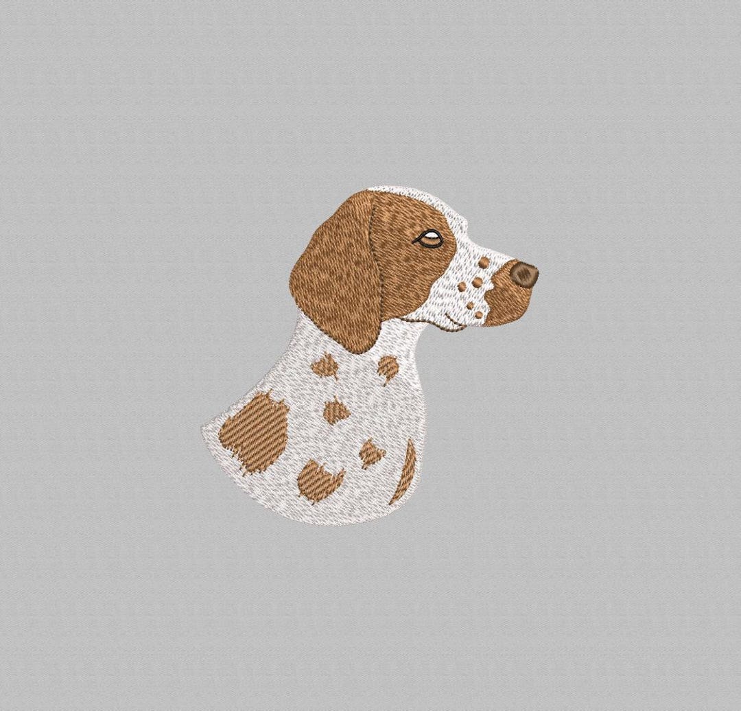 German Pointer Machine Embroidery Design: Hunting Dog Digital File ...