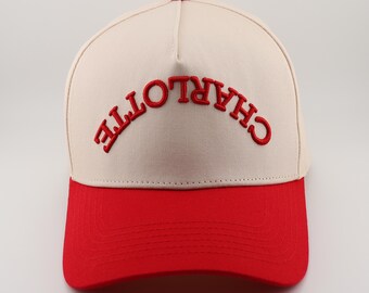 Charlotte, North Carolina - Upside Down Hat - Etsy