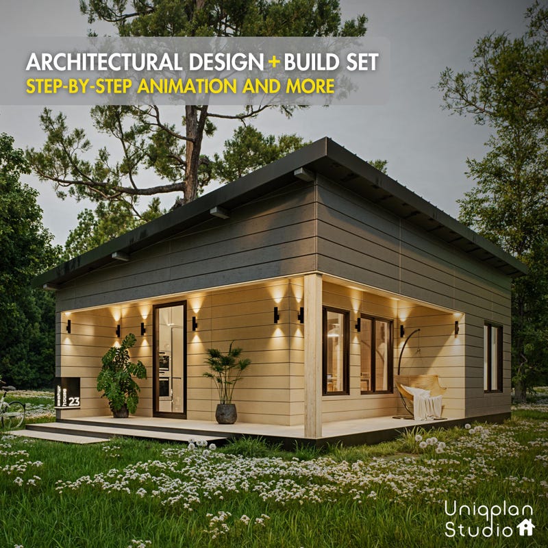 Tiny House Plans - Etsy