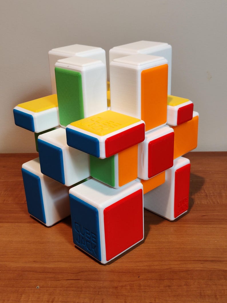 Cubejack Magic Mirror Cube - GIANT Mirror 3x3 Puzzle Cube - the ONLY ...