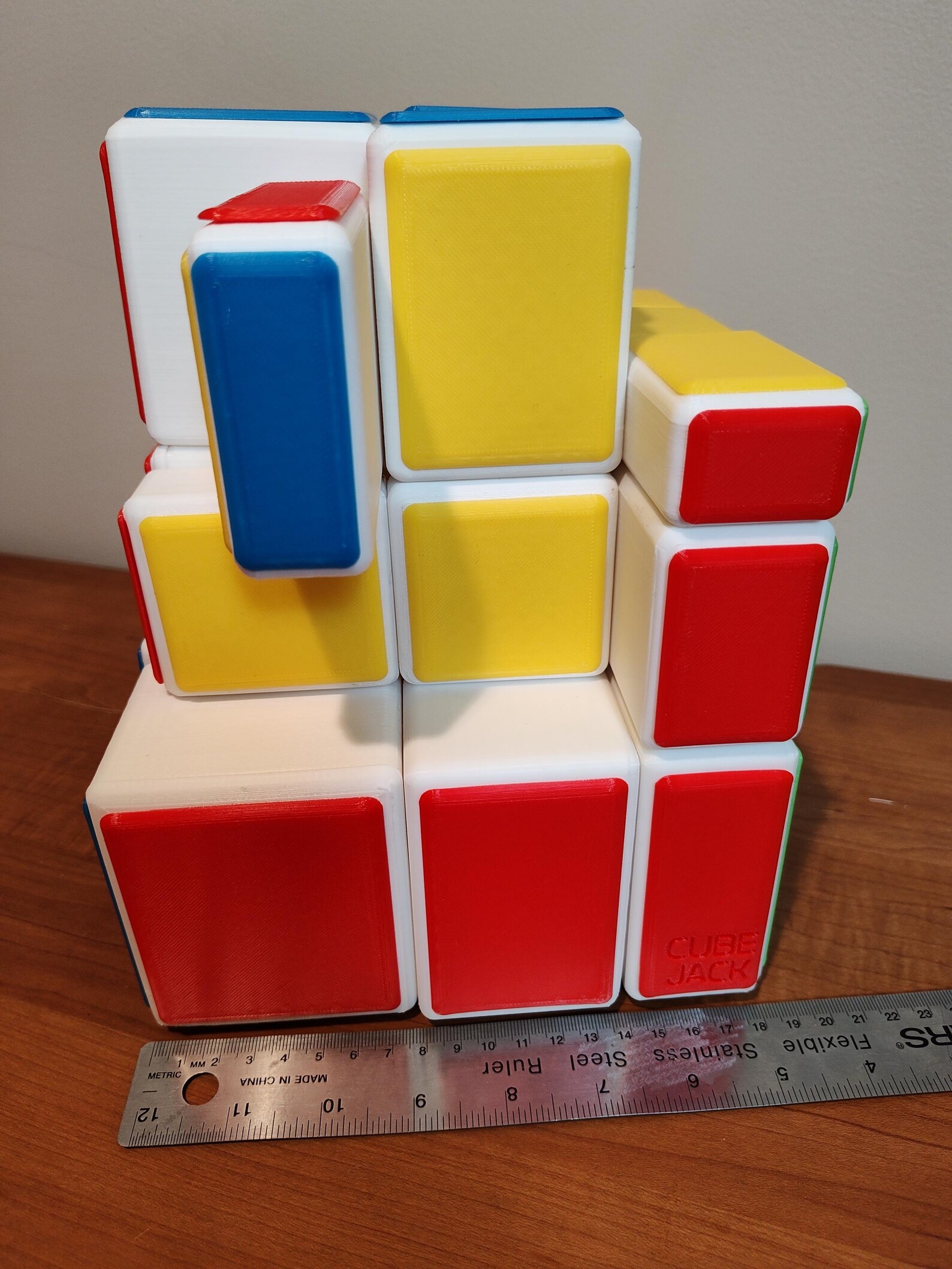 Cubejack Magic Mirror Cube - GIANT Mirror 3x3 Puzzle Cube - the ONLY ...