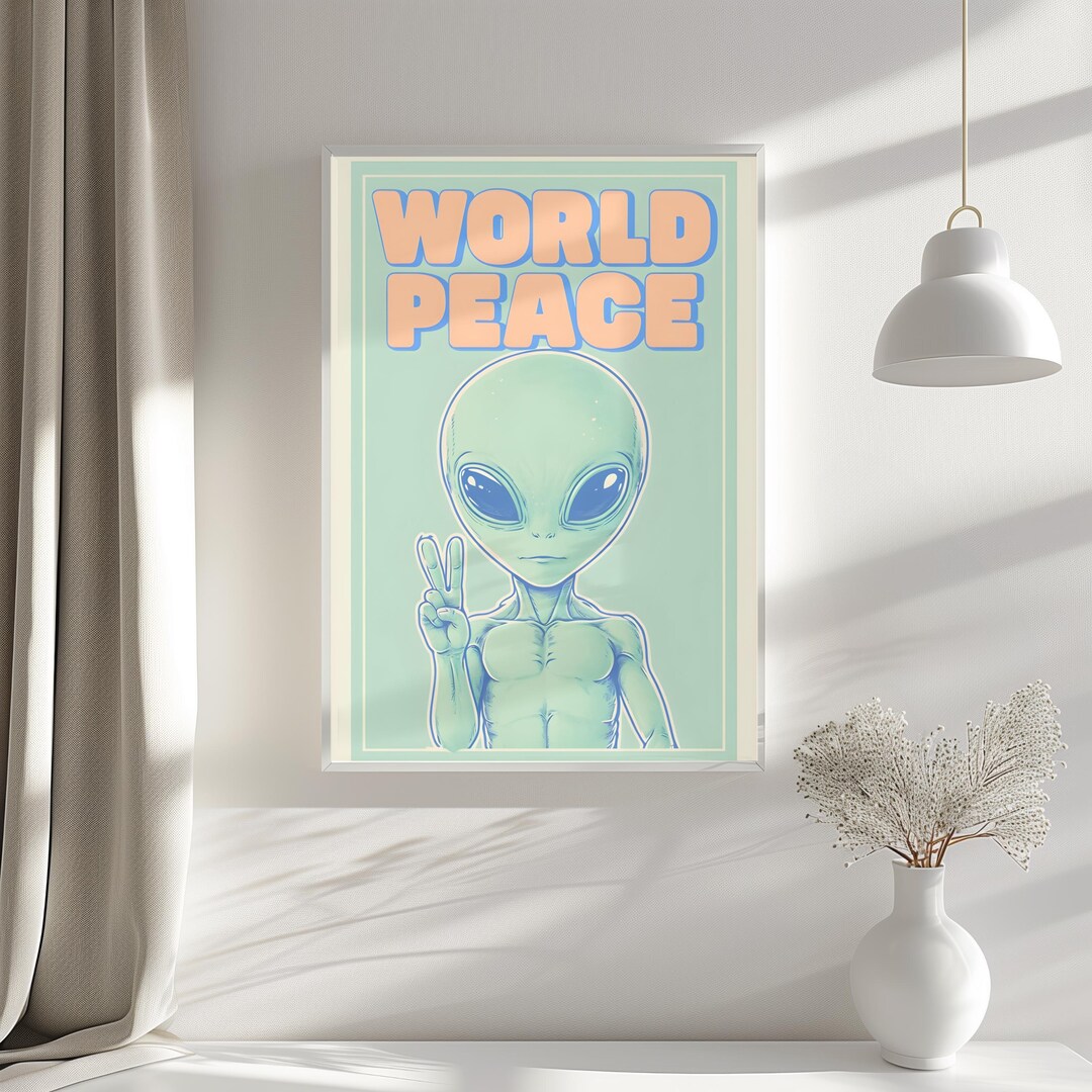 World Peace Poster, Unity Poster, Peace Sign Poster, Peace Posters ...