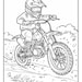 Dirt Bike Riding - #36-40 - Coloring Pages (5 Pages) - Etsy