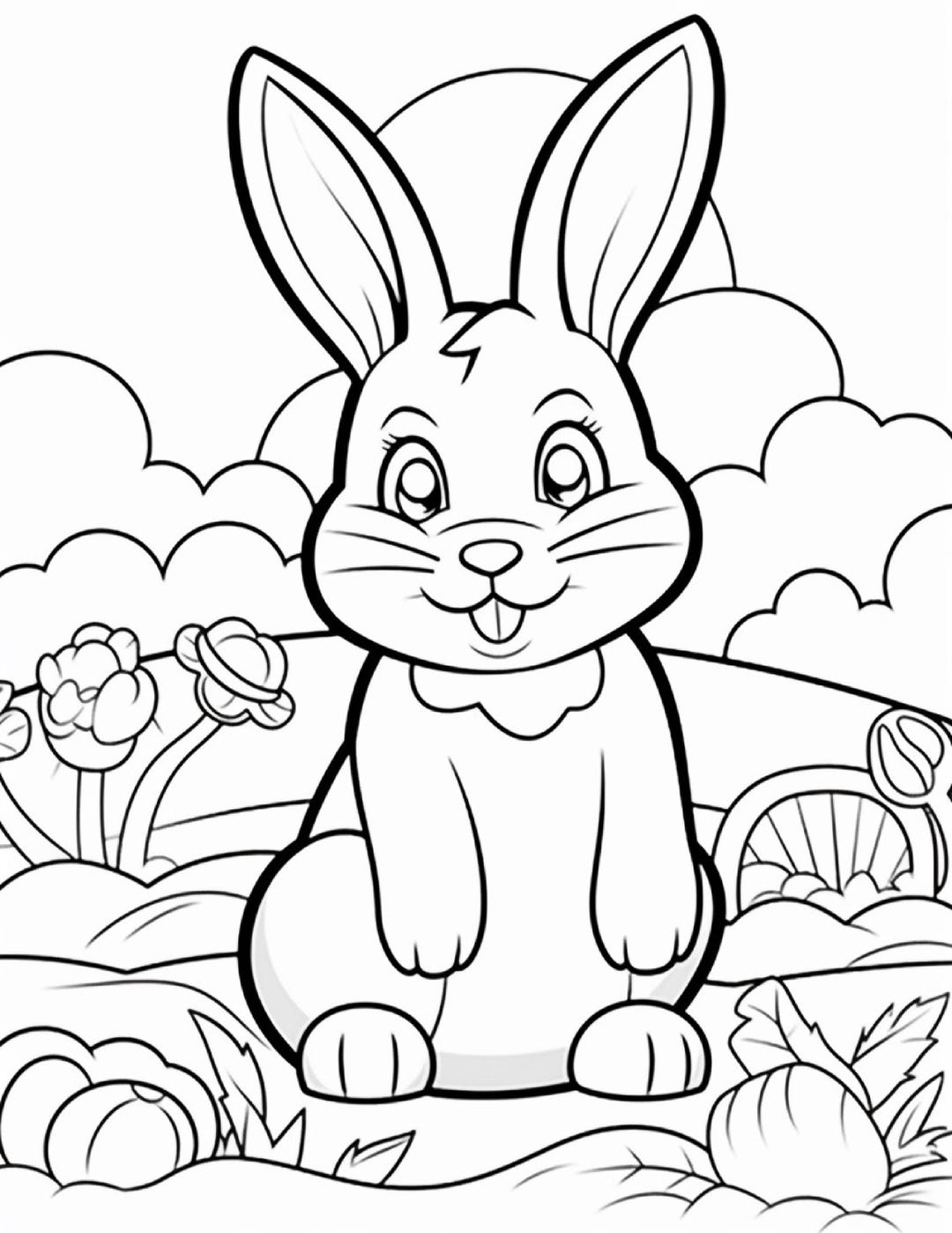 Cute Farm Animals - #46-50 - Coloring Pages (5 Pages) - Etsy