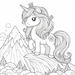 Enchanted Unicorns - #21-25 - Coloring Pages (5 Pages) - Etsy