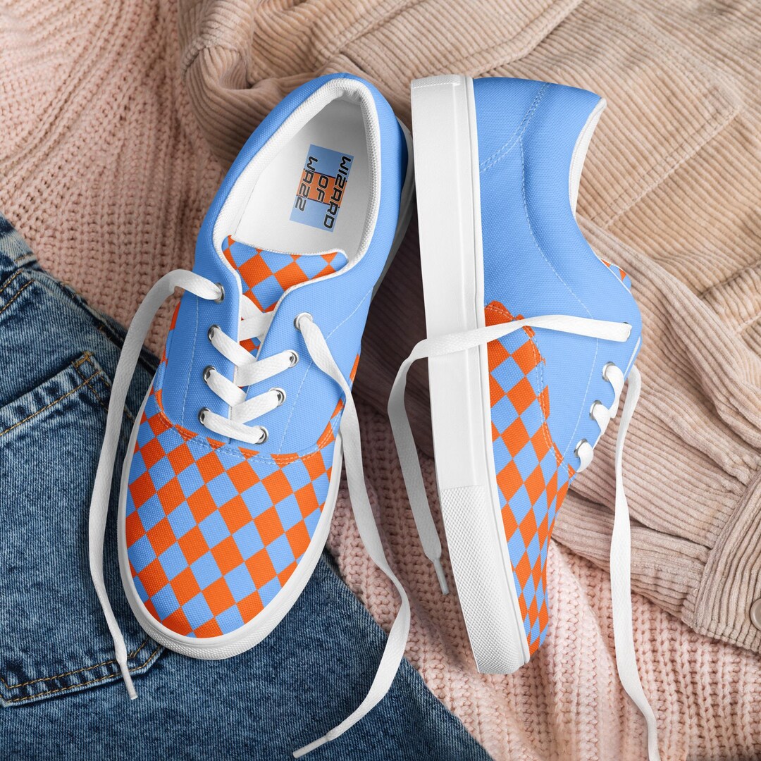 Gulf Racing Retro Series - 1 - Men’s Lace-up Canvas Shoes - Etsy